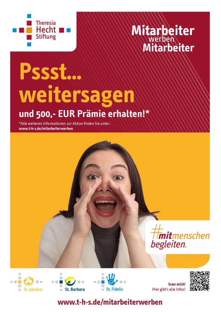 Mitarbeiter werben Mitarbeiter - Theresia Hecht Stiftung