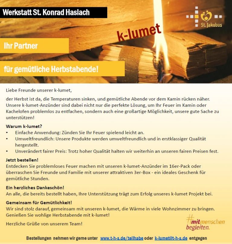 Werkstattprodukte - Theresia Hecht Stiftung